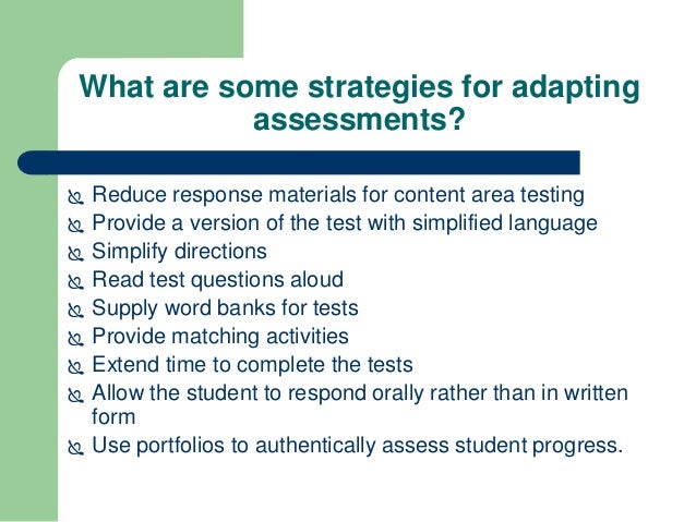 How to adapt-lessons