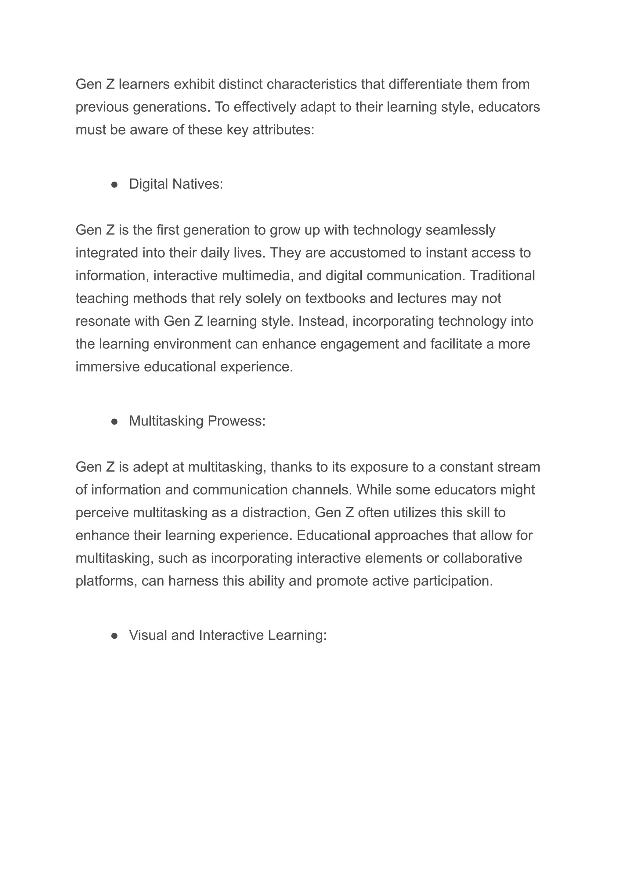 How to Adapt to Gen Z Learning Style (1).pdf | Education industry ...