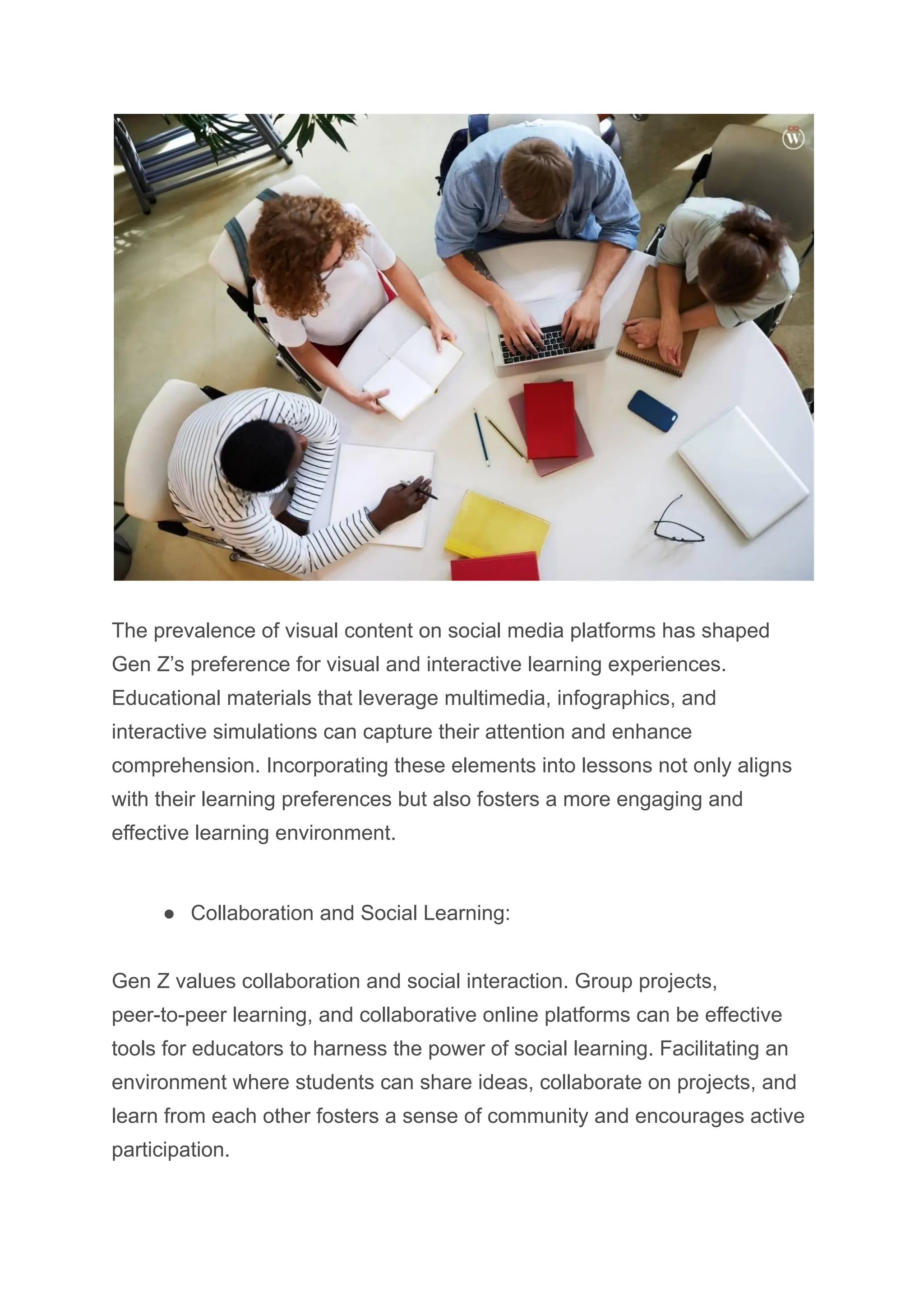 How to Adapt to Gen Z Learning Style (1).pdf | Education industry ...