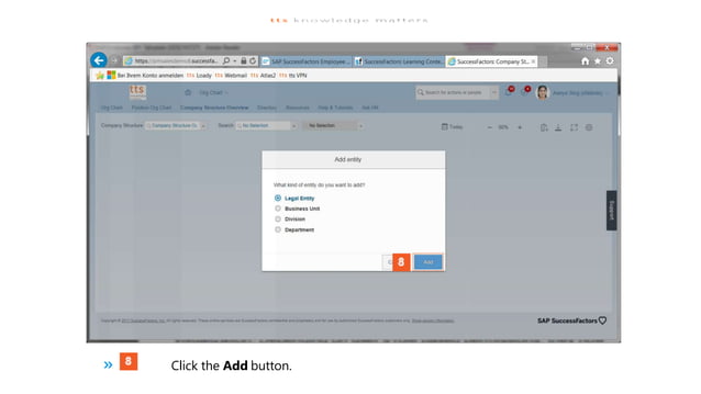 SAP SuccessFactors Employee Central: How to Add a Child Entity in ...