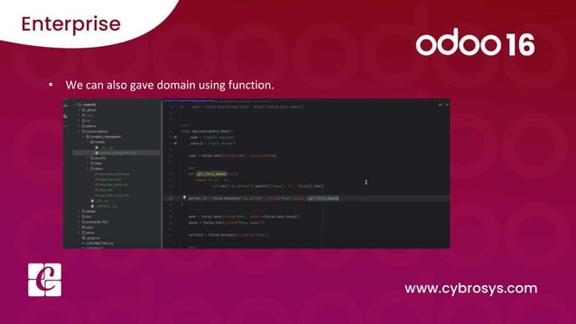 How To Add A Domain For A Field In Odoo 16 Ppt