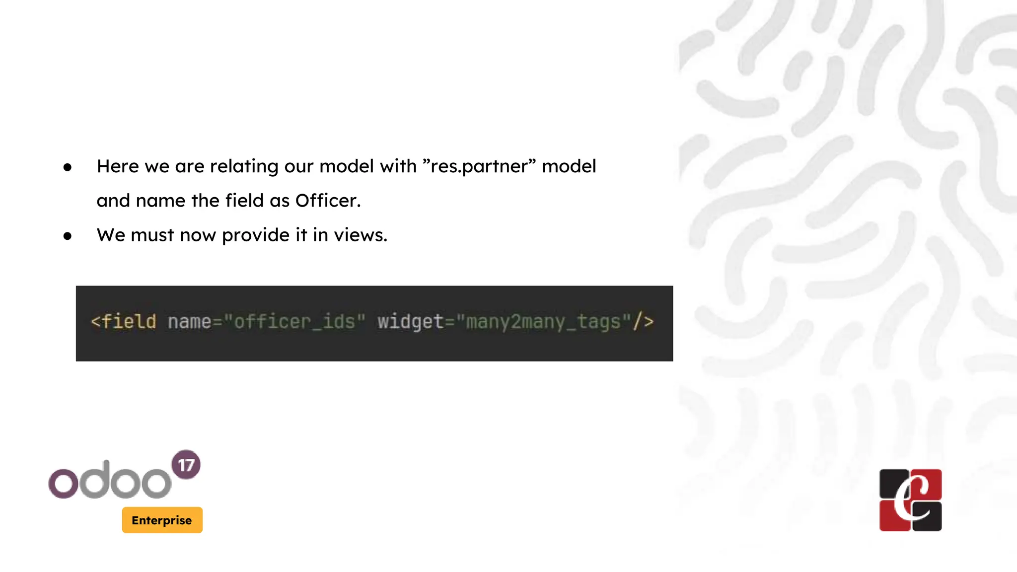 How to Add a many2many Relational Field in Odoo 17 | PPTX
