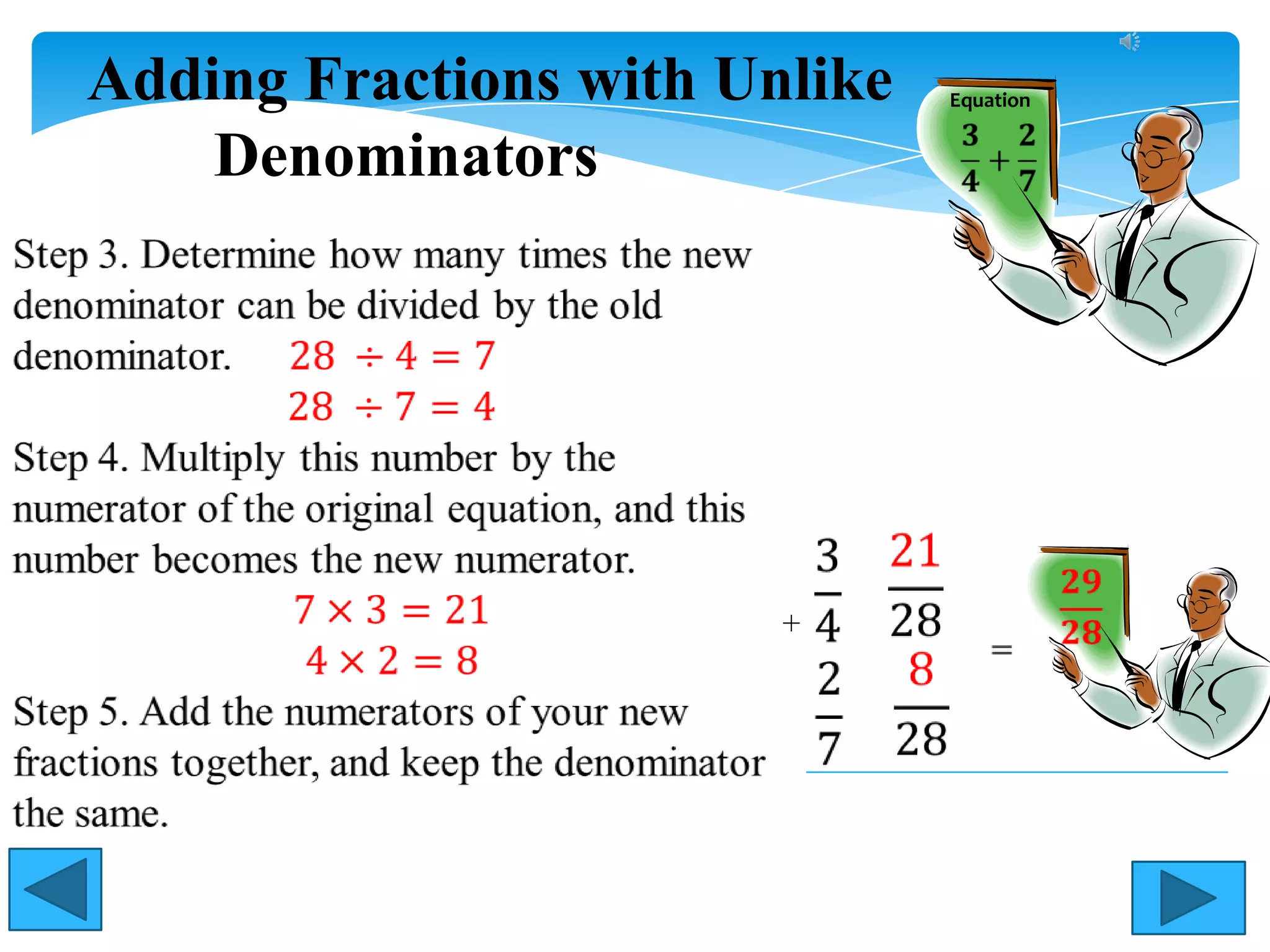 How to add and multiply fractions | PPT