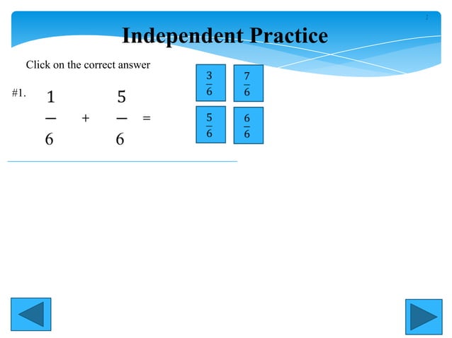How to add and multiply fractions | PPT
