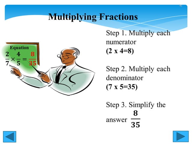 How to add and multiply fractions | PPT