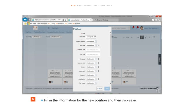 How to Add a New Position in SAP SuccessFactors Employee Central | PPTX