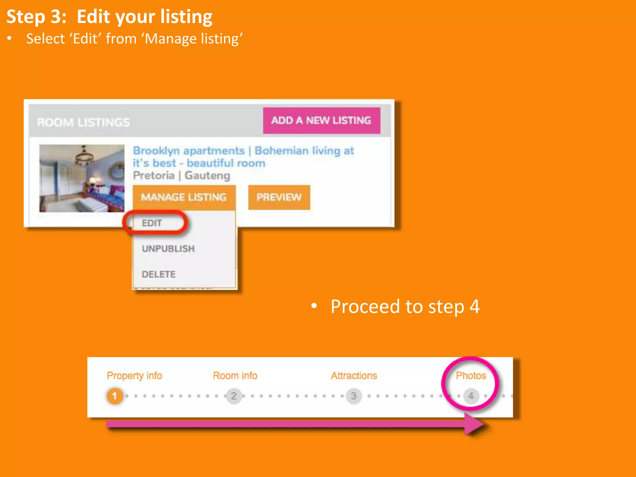 How to add a video to your room listing | PPTX