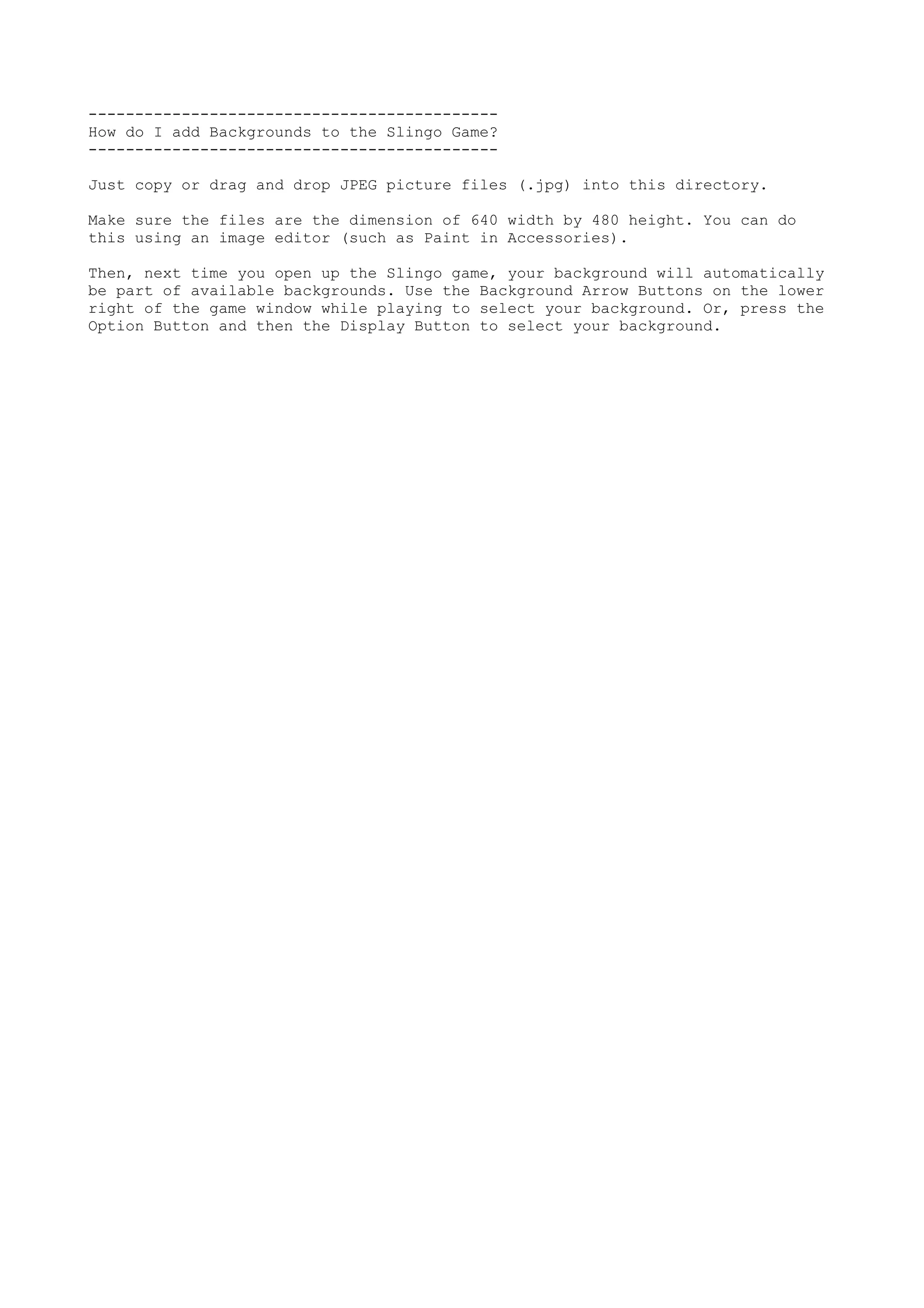 How to add backgrounds | TXT | Computing | Technology & Computing