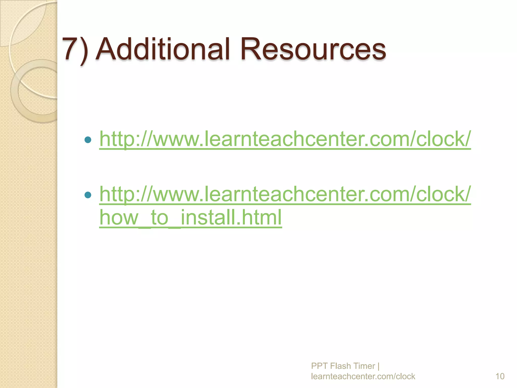 Embed Countdown Timer in PowerPoint Slide | PPTX | Computer Software and Applications | Computing