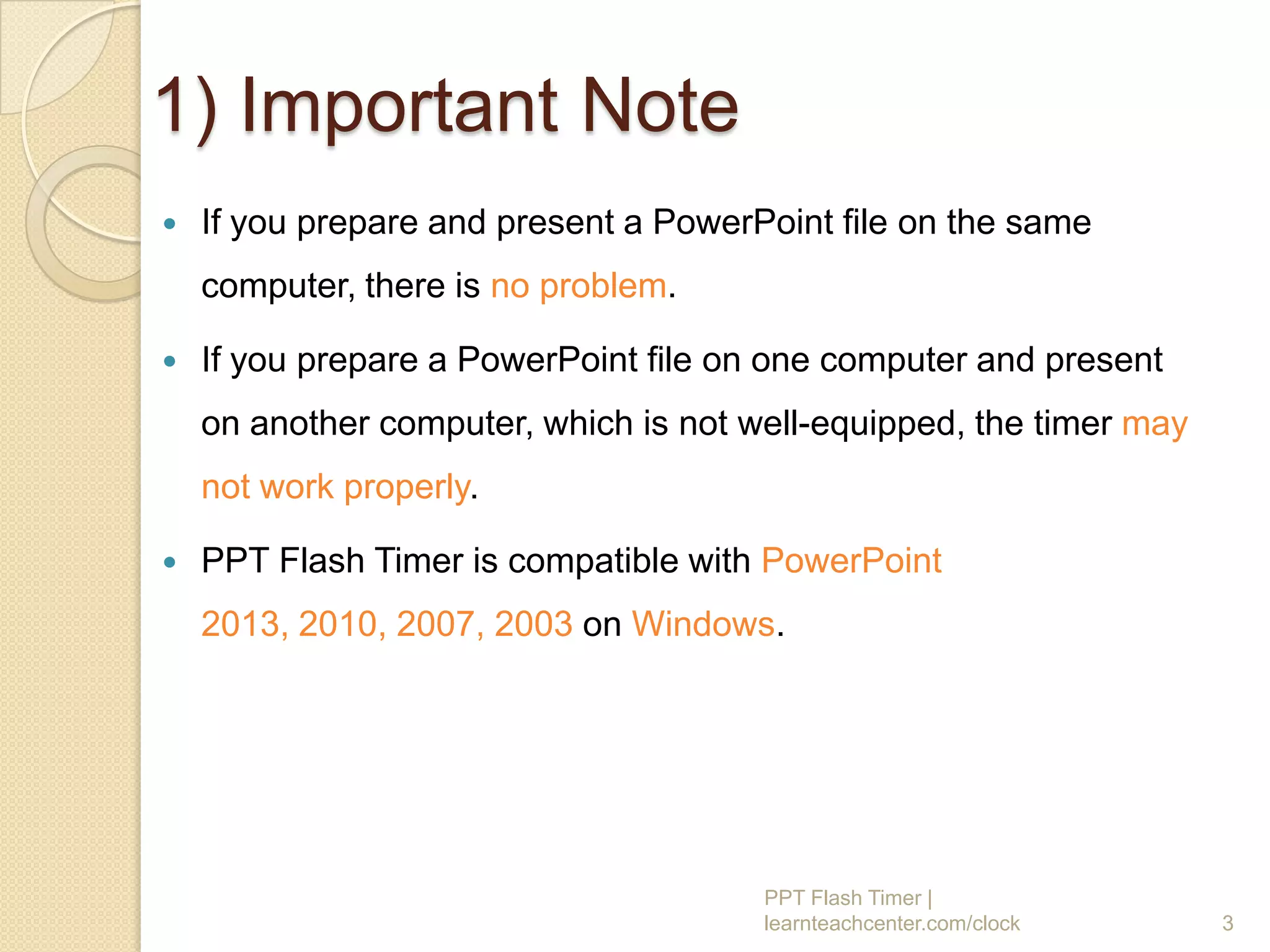 Embed Countdown Timer in PowerPoint Slide | PPTX | Computer Software and Applications | Computing