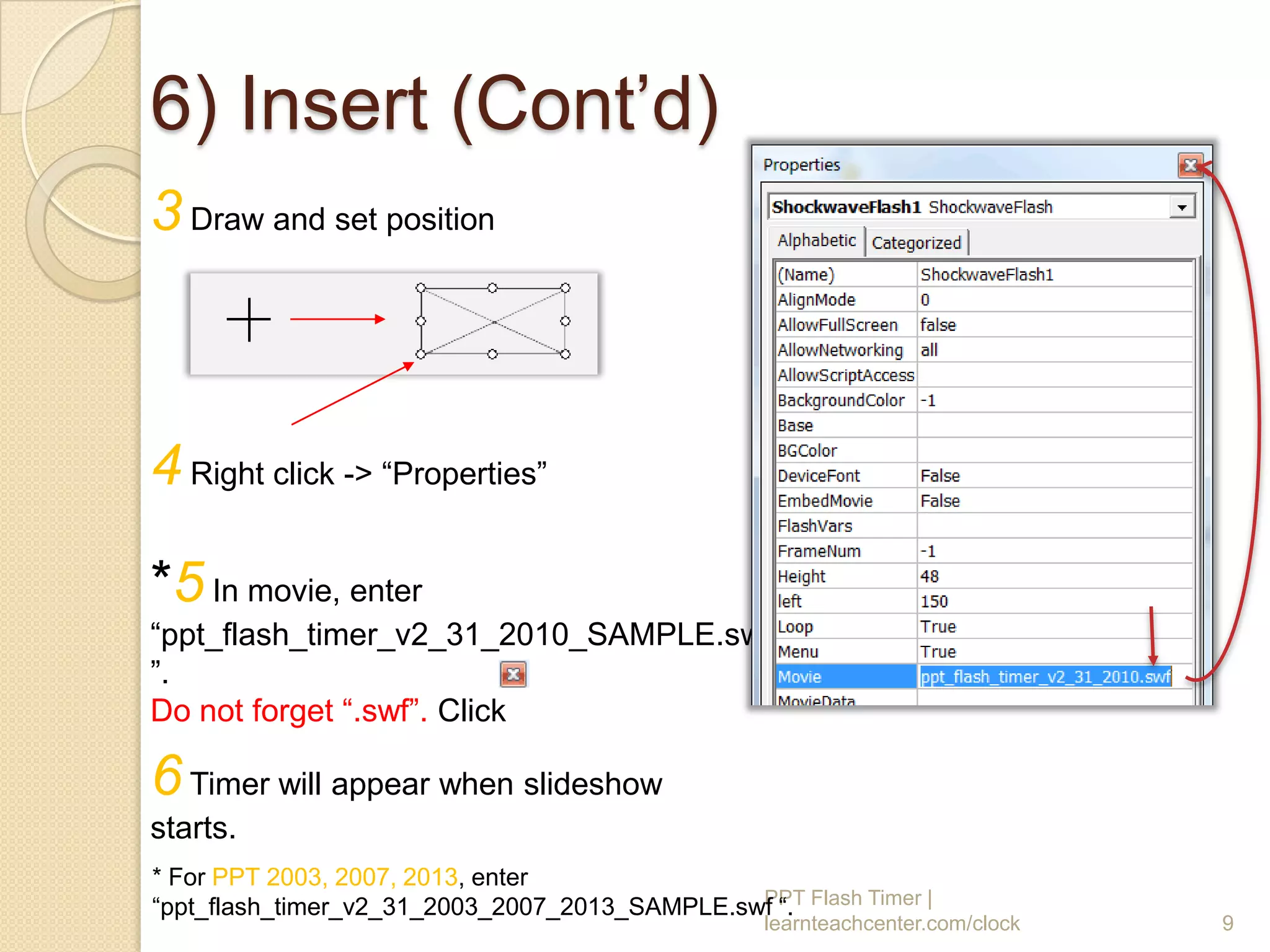 Embed Countdown Timer in PowerPoint Slide | PPTX