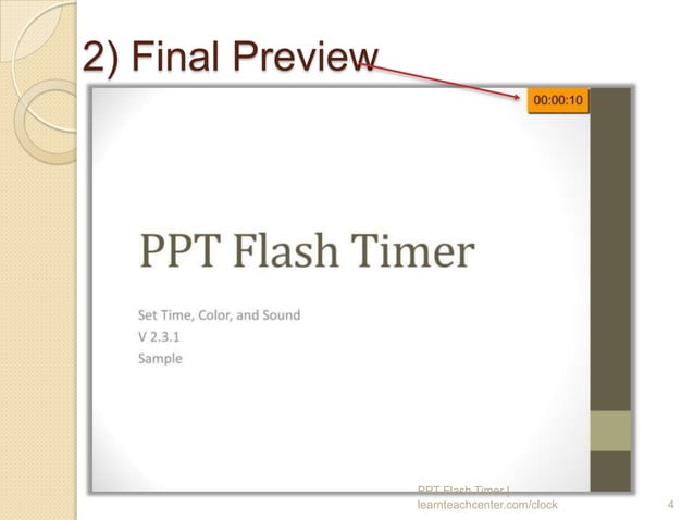 Embed Countdown Timer in PowerPoint Slide | PPTX | Computer Software and Applications | Computing