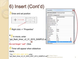 Embed Countdown Timer in PowerPoint Slide | PPTX | Computer Software and Applications | Computing