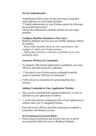 How to add credentials of Firebase.docx