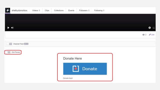 How To Add A Donate Button To Twitch