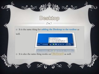 How to add everything to taskbar | PPT
