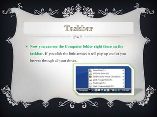 How to add everything to taskbar | PPTX