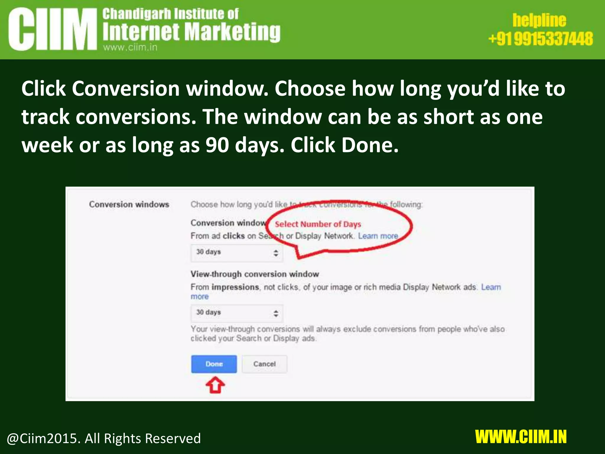 How to add google conversion tracking code | PPT