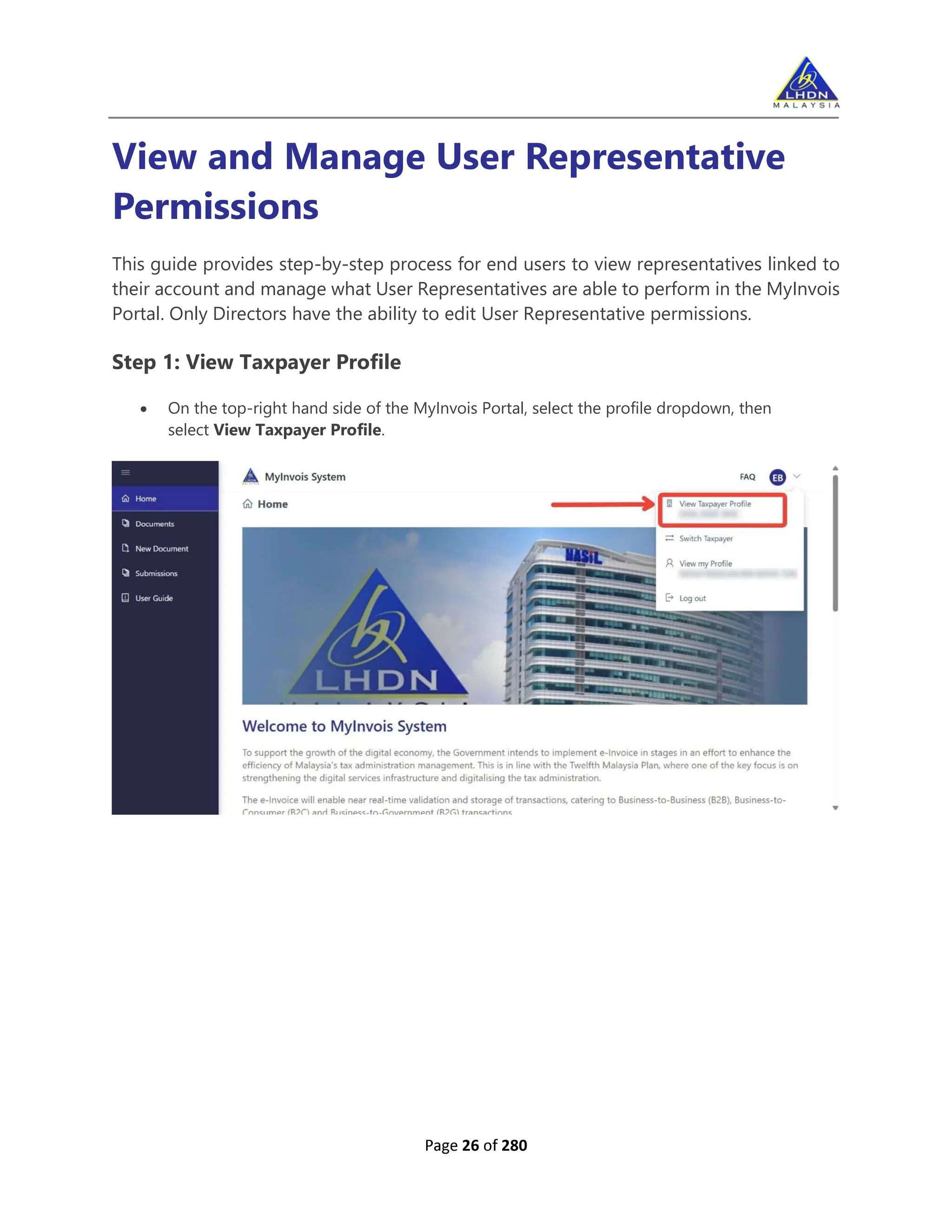 Access UBS LHDN - How to add intermediary | PDF