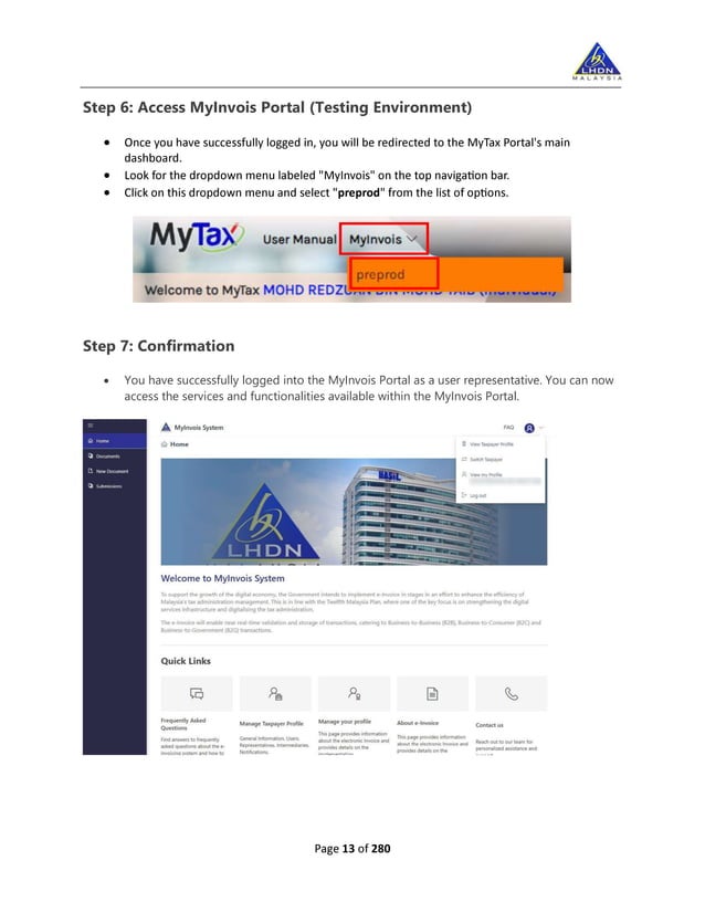 Access UBS LHDN - How to add intermediary | PDF | Internet | Computing