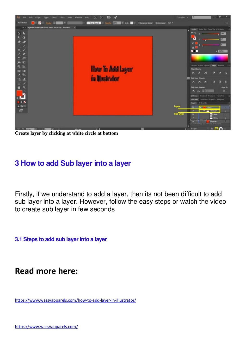 How To Add Layer In Illustrator How To Add Layer In Illustrator