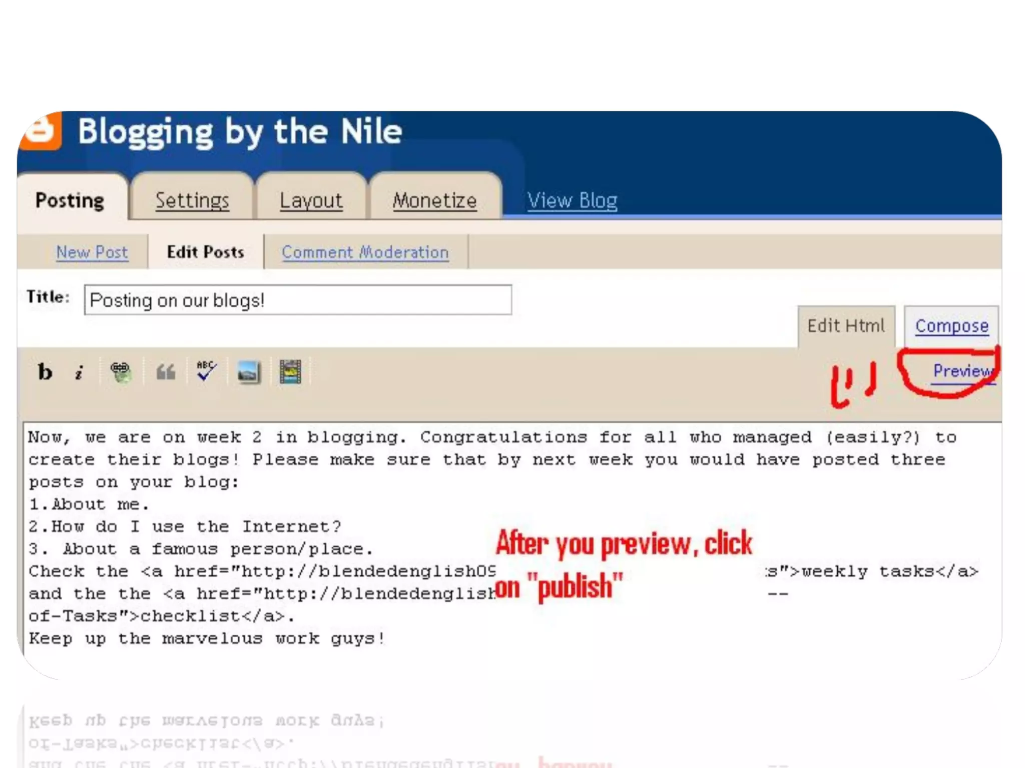 How to add a link to your blog post | PPT