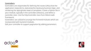 How to Add Pagination in Website portal in Odoo | PPTX