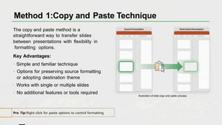 How to Add PowerPoint Slides From One Presentation to Another | PPT ...
