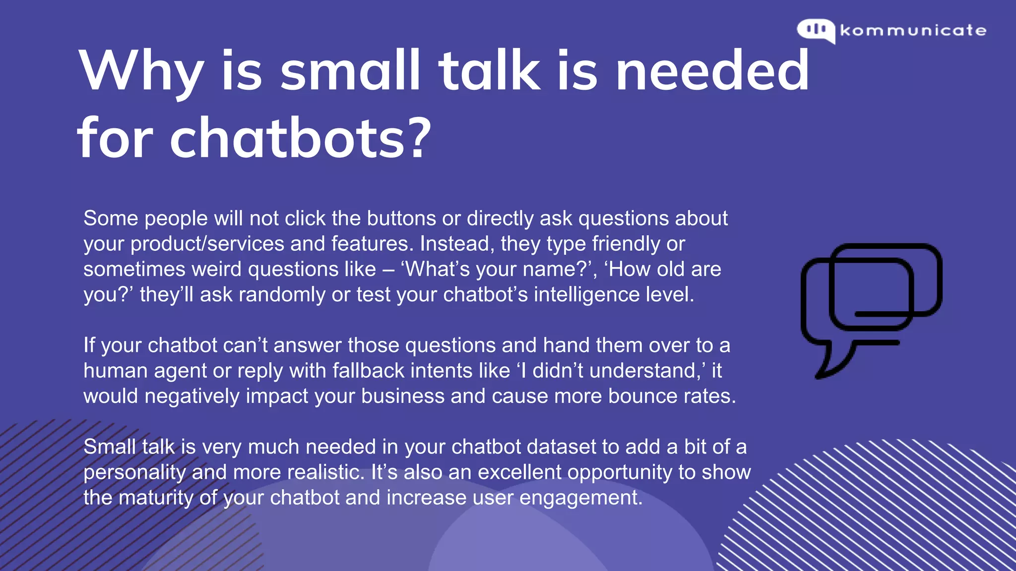 How to Add Small Talk to Your Chatbot Dataset.pptx