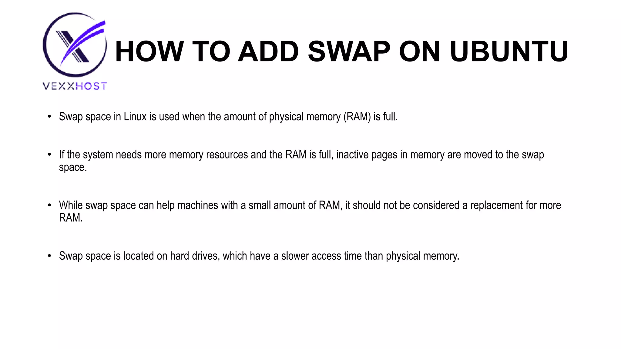 How to Add Swap on Ubuntu | PPT