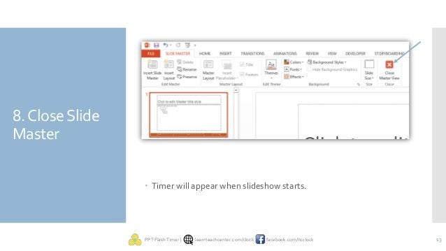 Embed Countdown Timer in All Slides in PowerPoint | PPTX | Computer Software and Applications ...