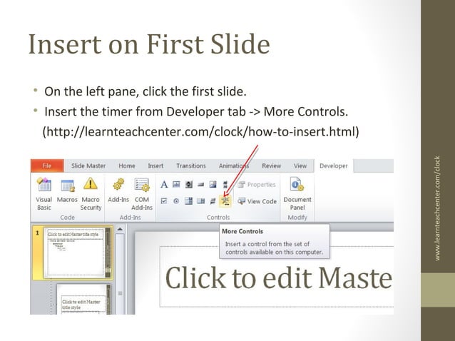Embed Countdown Timer In All Slides In PowerPoint Embed Countdown Timer In All Slides In PowerPoint