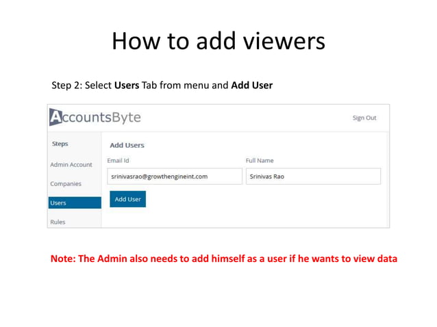 How to add viewers | PPTX