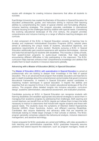 How to Advance Your Teaching Career in Special Education? | PDF