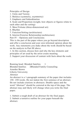 How to Analyze an Artwork How to write a formal analysis of a wo.docx