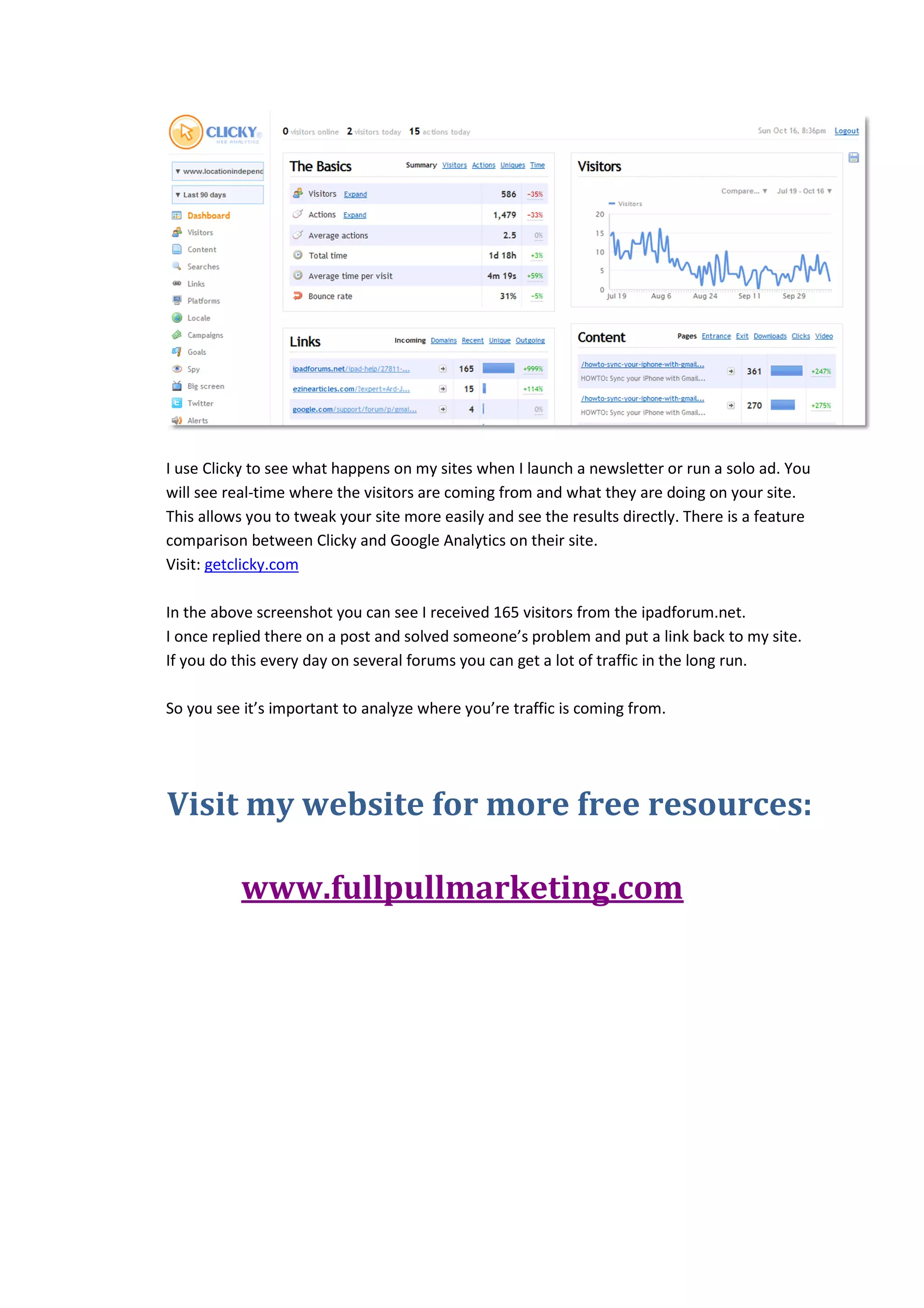 How to analyze your websites traffic | PDF How to analyze your websites traffic | PDF