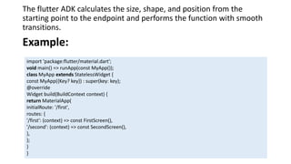 How to Animate a Widget Across Screens in Flutter.pptx