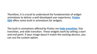 How to Animate a Widget Across Screens in Flutter.pptx