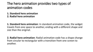 How to Animate a Widget Across Screens in Flutter.pptx