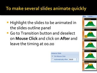 How to animate objects in ppt 2010 | PPT