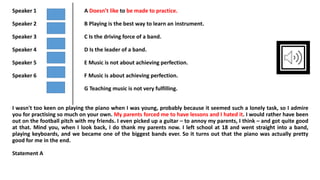 How to answer a multi speaker question | PPTX