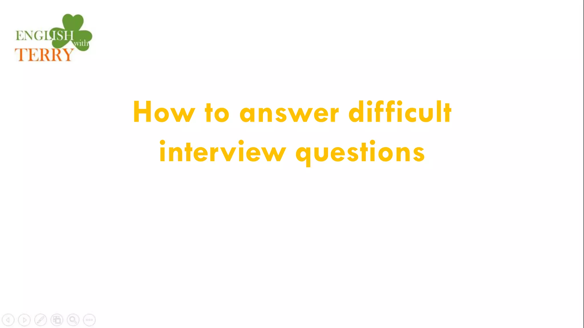 How to answer difficult interview questions and the star interview ...