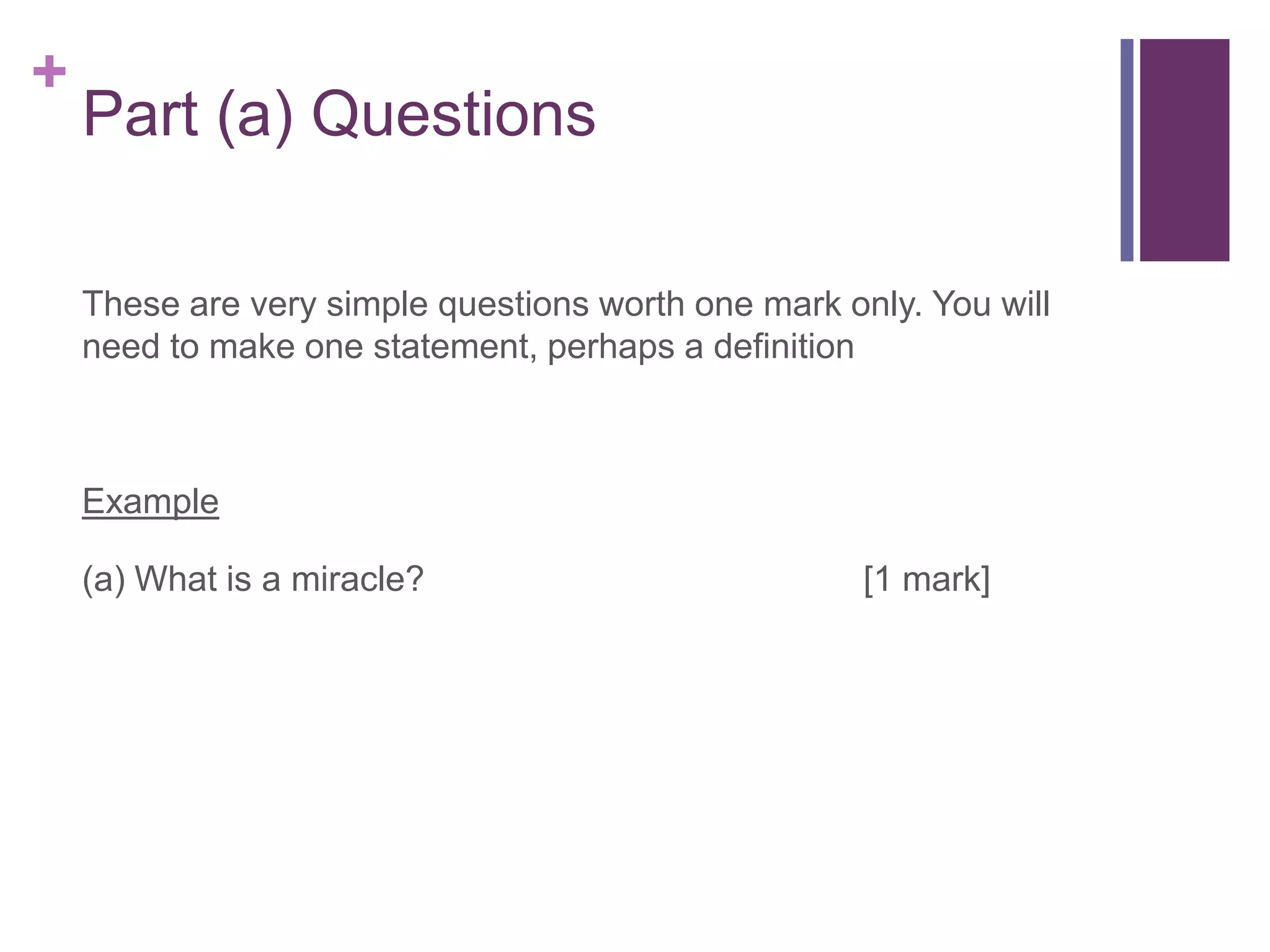 How to Answer GCSE RE Questions | PPTX