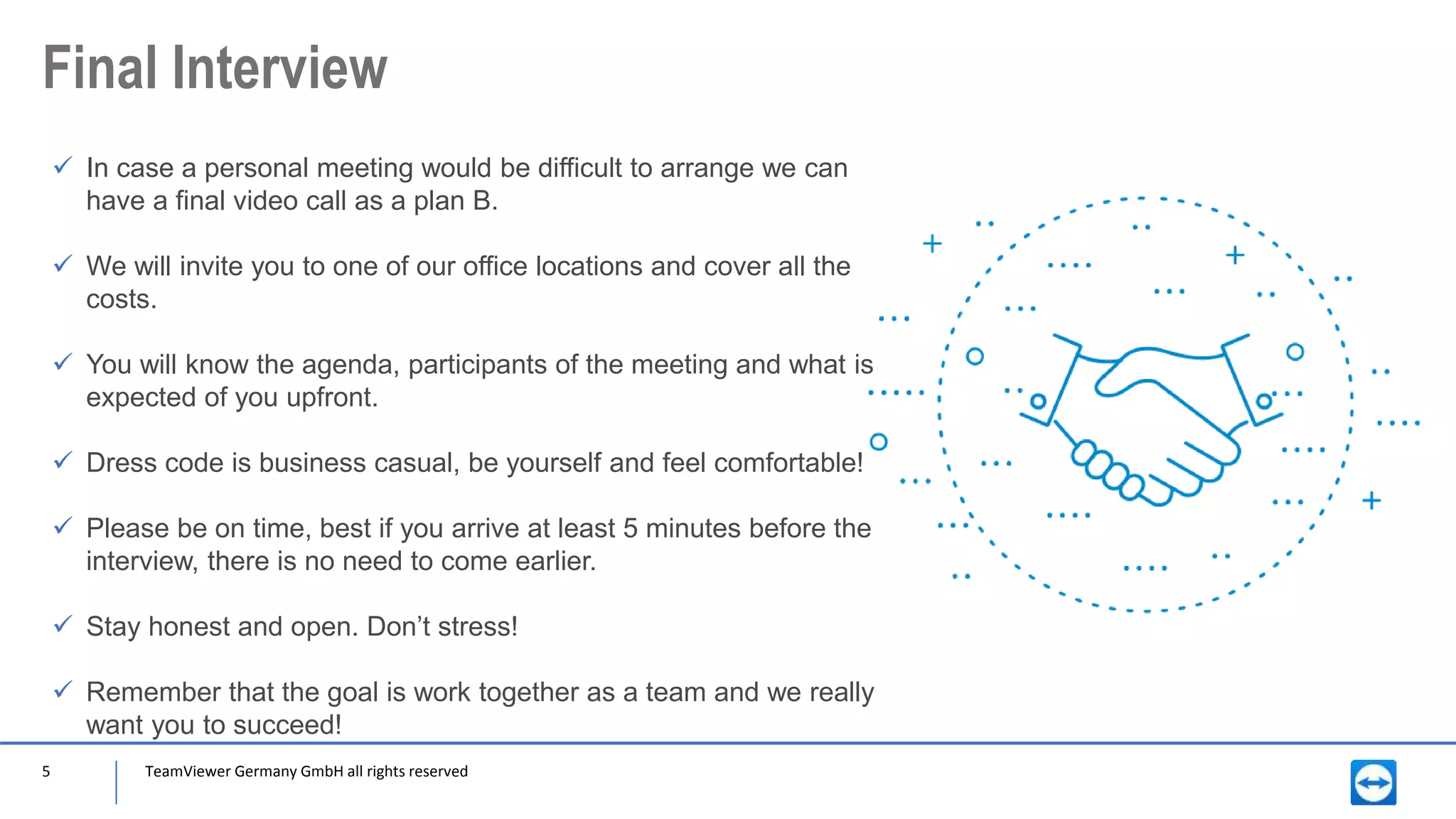 How to apply at TeamViewer | PPTX