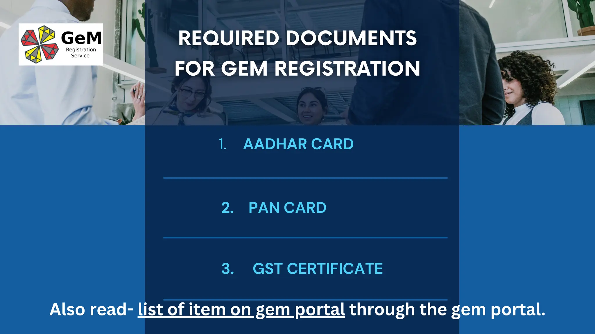 HOW TO APPLY FOR GEM REGISTRATION CERTIFICATE | PPT
