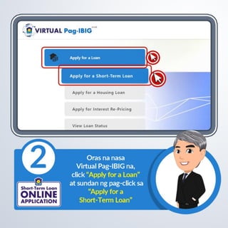 How to apply for a pag ibig short-term loan online | PDF