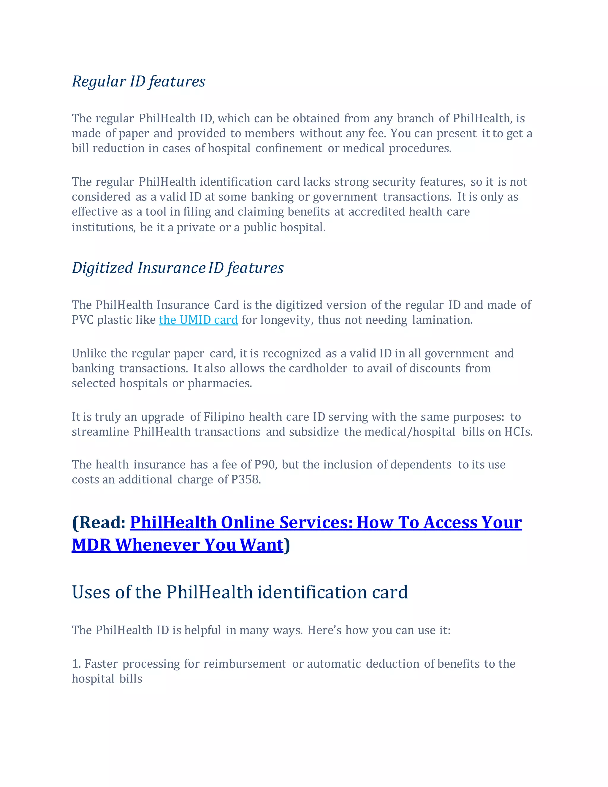 How to apply for a phil health id | DOCX