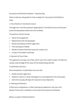 How to Apply for a Succession Certificate Legal Requirements Explained.docx