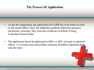 How to apply for COPPs (Certificate of Pharmaceutical Products)? | PDF
