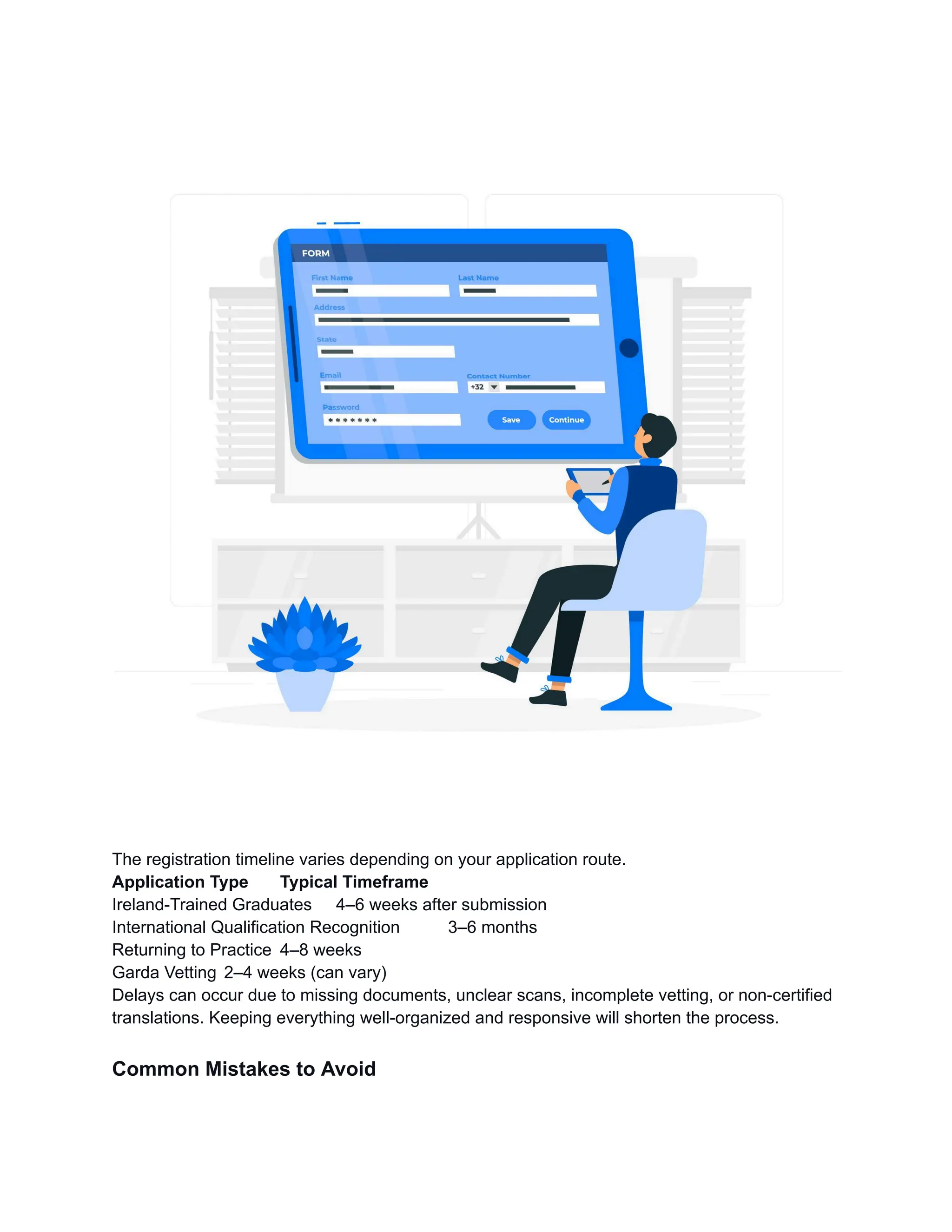 How to Apply for CORU Registration in Ireland | PDF
